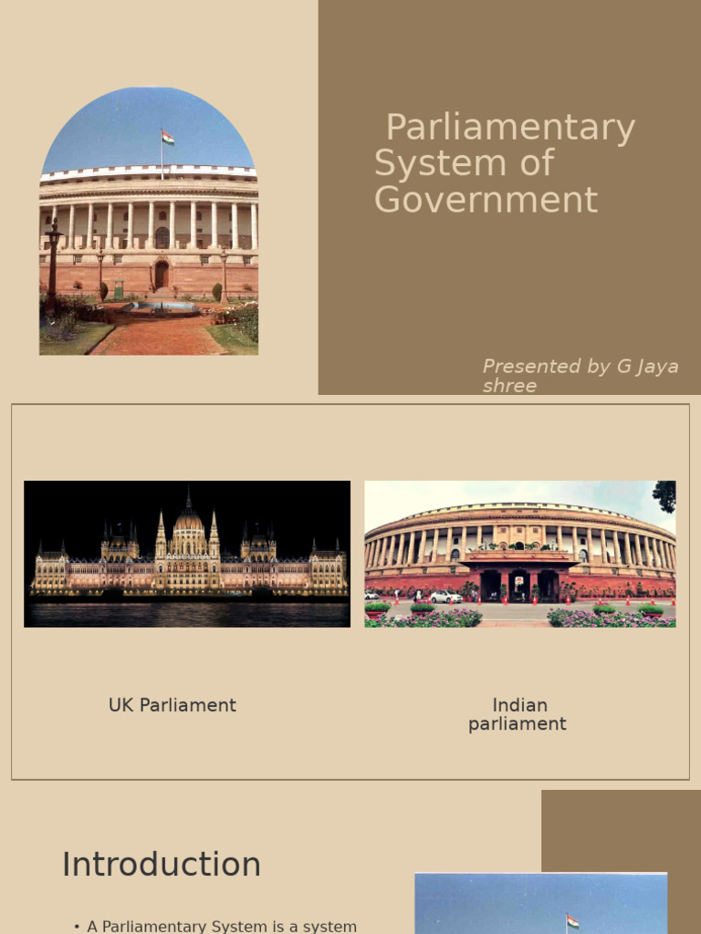 Parliamentary System of Government 20250224 171522 0000 | PDF | World ...