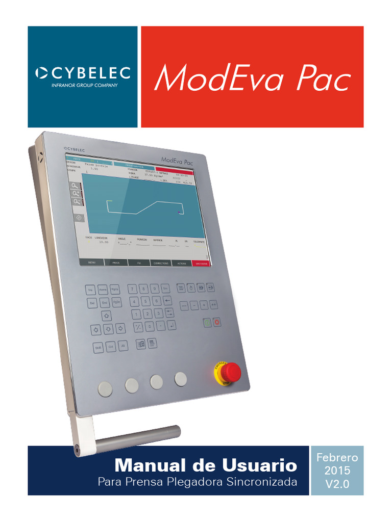 User Manual ModEva Pac - ES - V2.0 | PDF | Control numerico | Contraseña