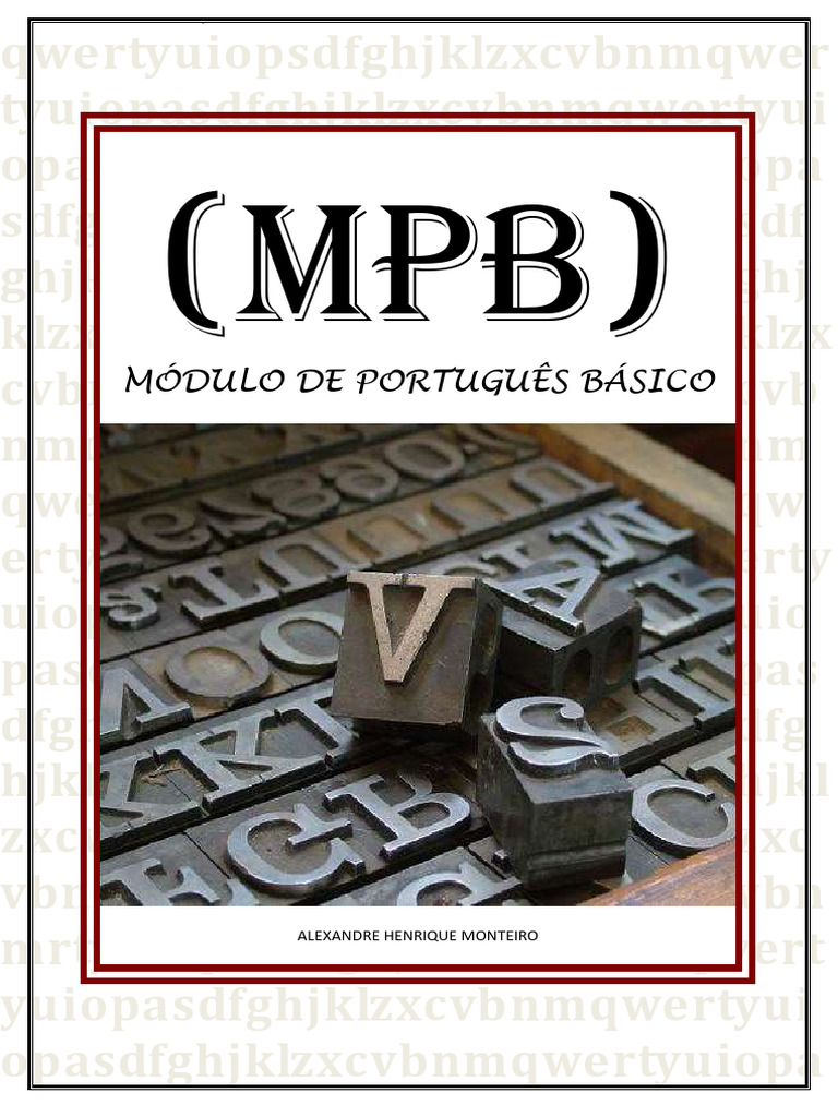 002 - Básico Ótimo Mpb-ok | PDF | Assunto (gramática) | Mecânica da linguagem