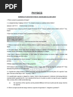 Class 12 Physics Notes | PDF | Quantity | Physical Quantities