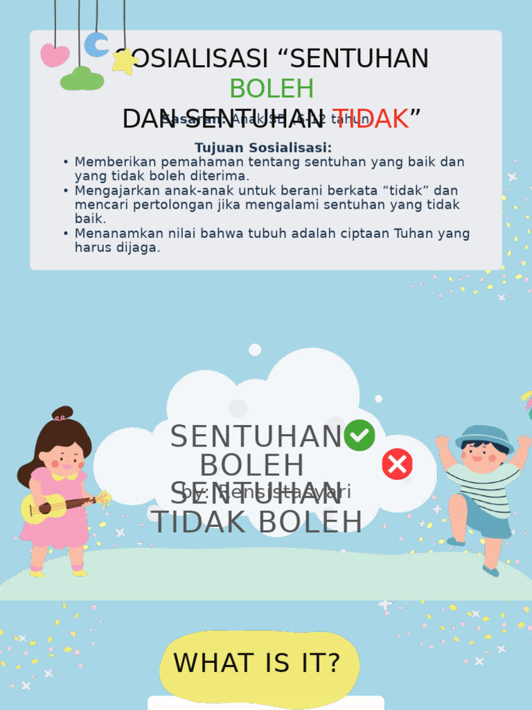 Panduan Sentuhan Baik untuk Anak SD | PDF