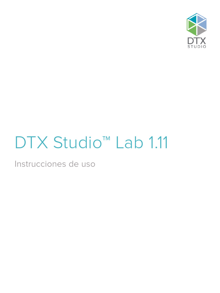 DTX_Studio_Lab_1.11_ES | PDF | Botón (Computación) | Software