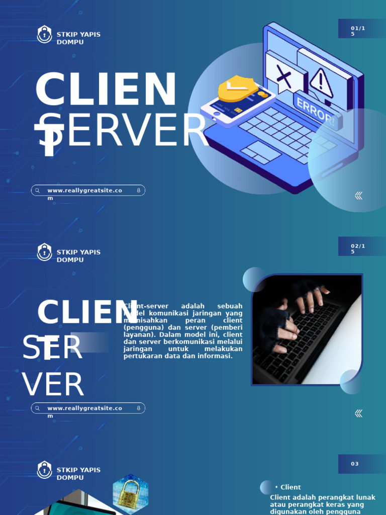 Client Server Sendiri Tersusun Dari Dua Kata Dengan Makna Berbeda Yakni ...