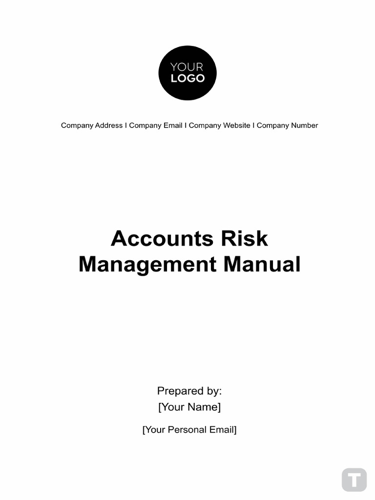 Accounts Risk Management Manual | PDF