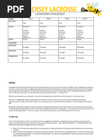 100 Point Challenge Activities Guide | PDF