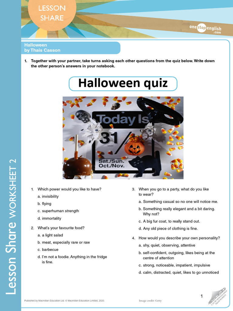 lesson_share_halloween_worksheet2_316103 | PDF