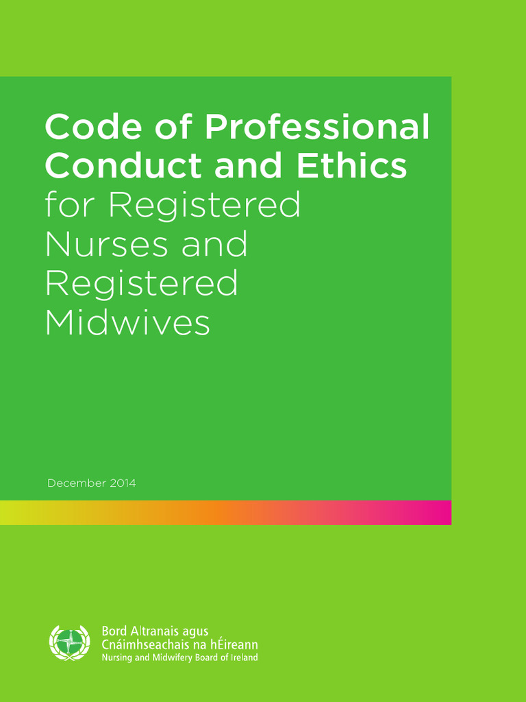 Professional Conduct Code for Nurses | PDF | Midwife | Nursing