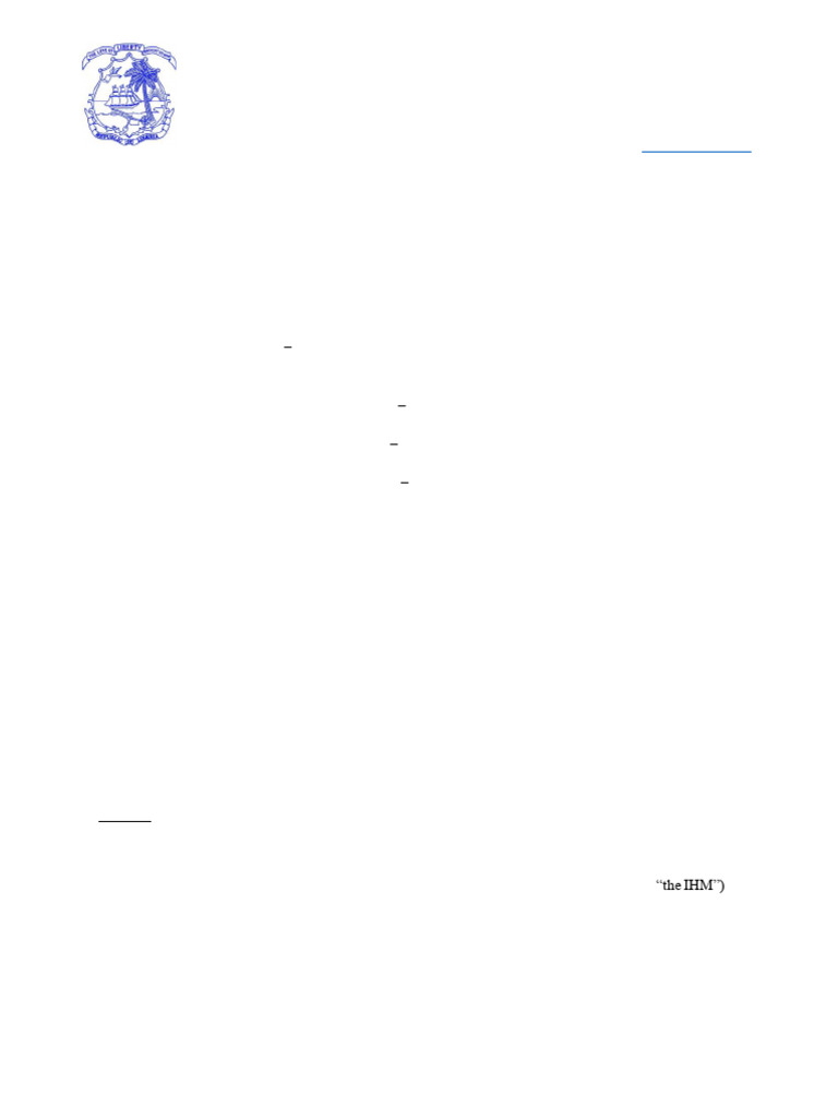 IHM Marine Operations Note 02-2023 | PDF | Verification And Validation ...