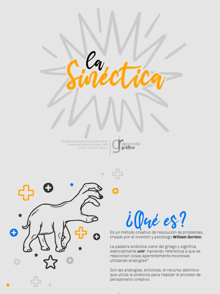 Sinéctica: Creatividad y Analogías | PDF | Diseño | Analogía