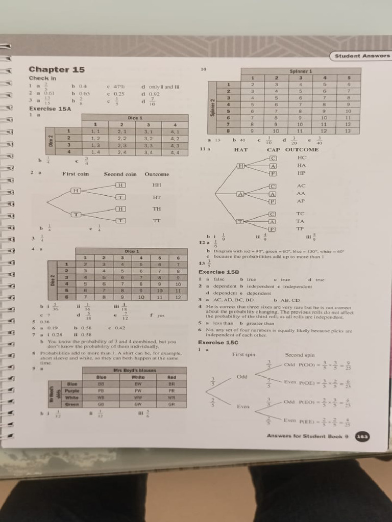 Chapter 15 Answers | PDF