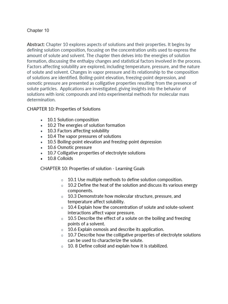 Learning Goals | PDF