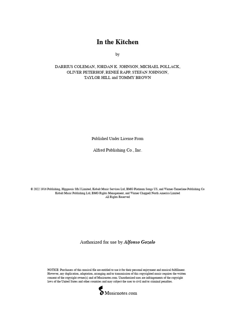 In the Kitchen | PDF