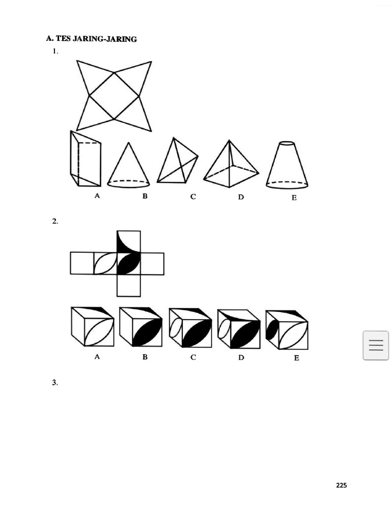 PSI Kemampuan Visual Spasial (1) | PDF