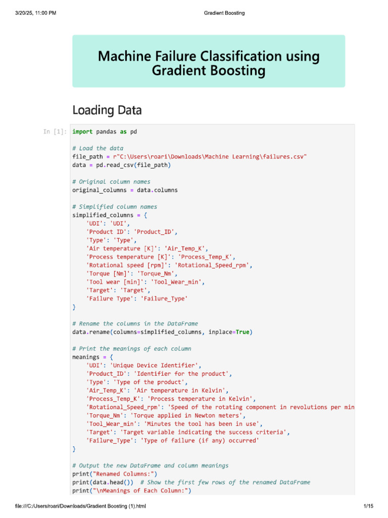 Gradient Boosting | PDF