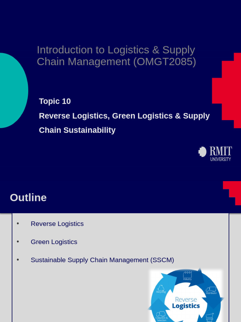 Green Reverse Logistics for Sustainability | PDF | Logistics ...