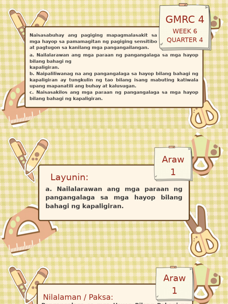 Q4 - GMRC - PPT - Week 6 | PDF