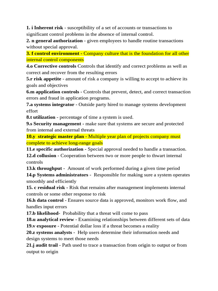 Internal Control Concepts Explained | PDF