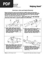 Infant Passive Upper Extremity Exercises | PDF | Anatomical Terms Of ...