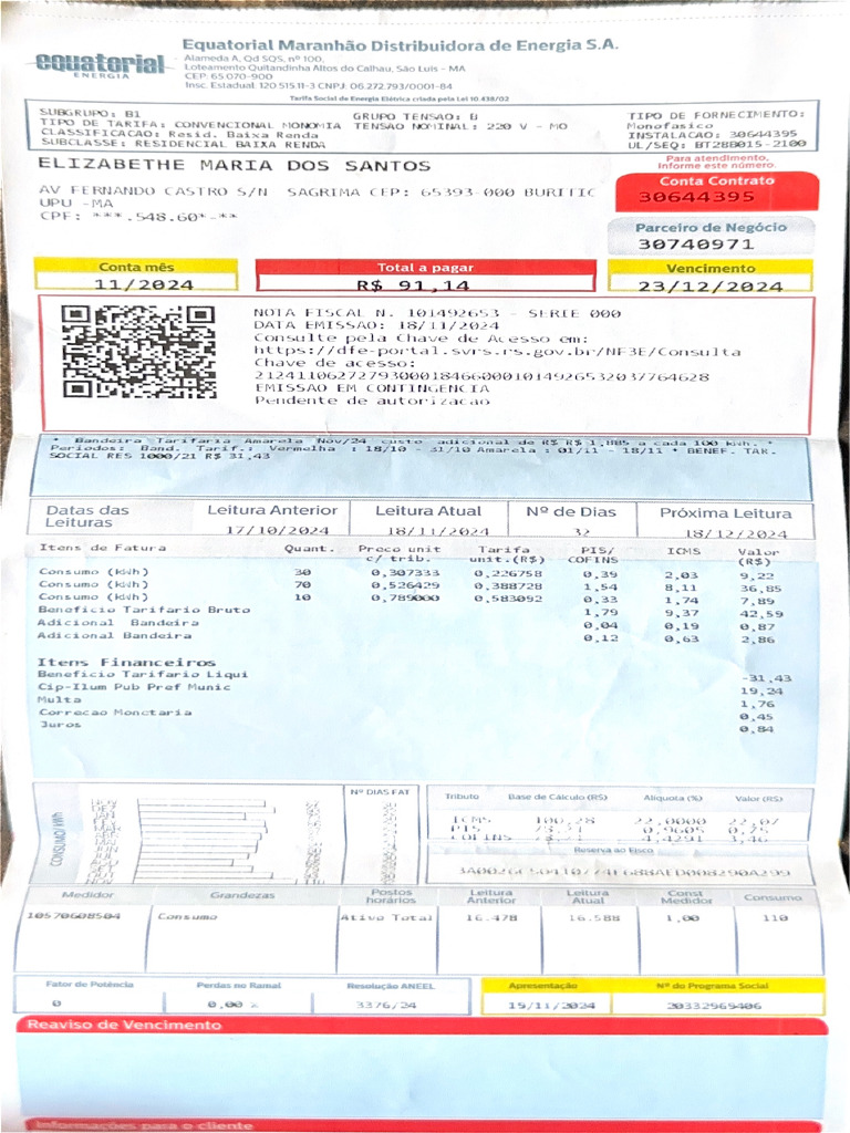 Comprovante de Residência | PDF