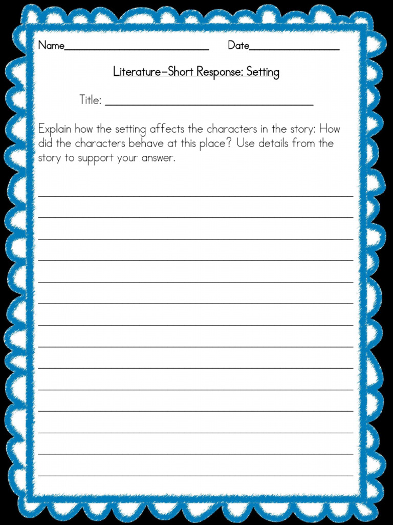 Impact of Setting on Characters | PDF