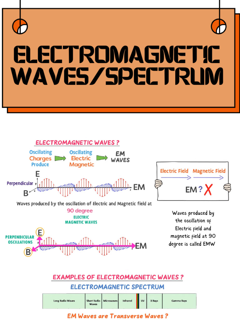 Electromagnetic Waves or Spectrum | PDF