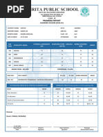 School Result Card Format 2024-2025 | PDF