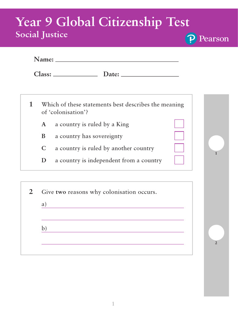 Ils PT GC Y9 SJ Test 2023 | PDF