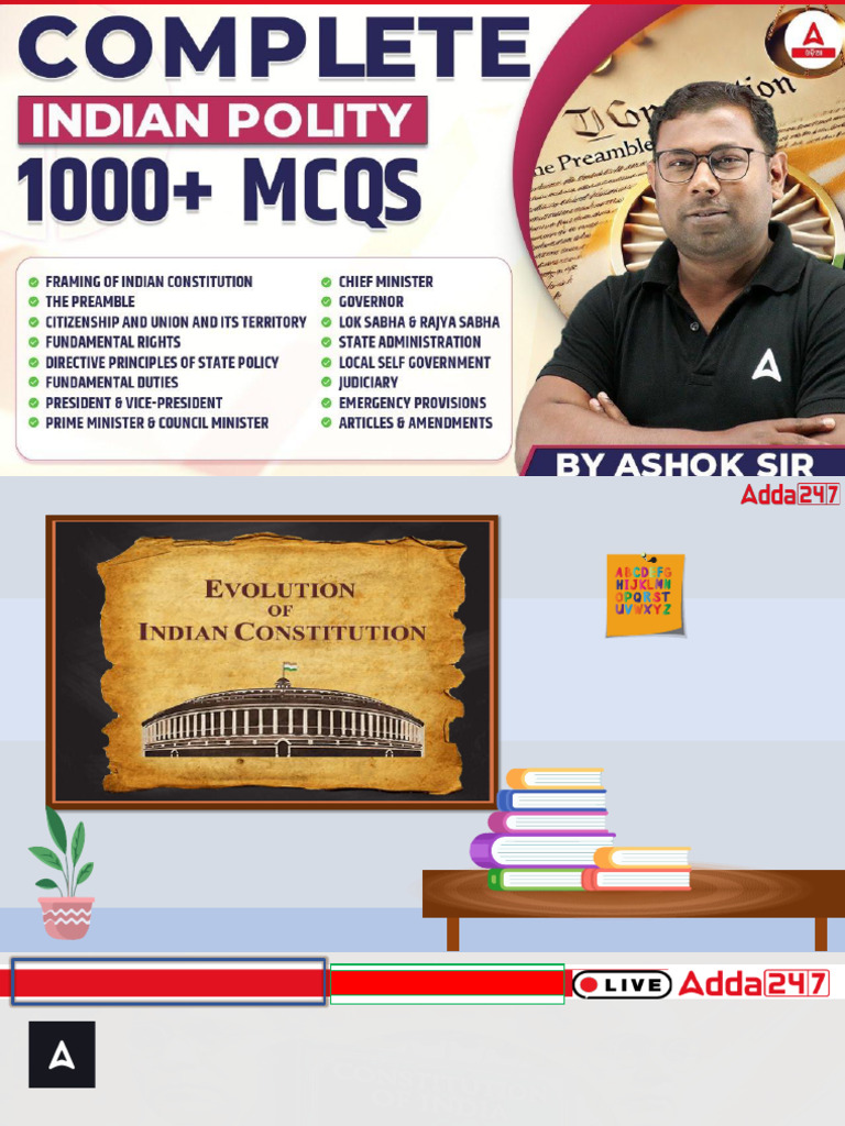 COMPLETE POLITY MCQS_b04fe829-d250-4326-be9d-213691f4757e | PDF | Pardon | Justice