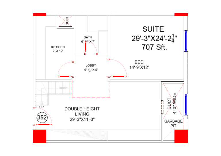 29'-3"X24'-2 " 707 Sft. Suite | PDF