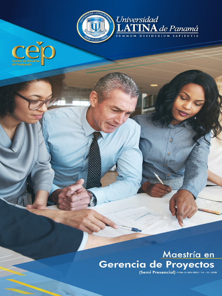 Ulatina Cep Brochure Gerencia de Proyectos Junio 2022 | PDF