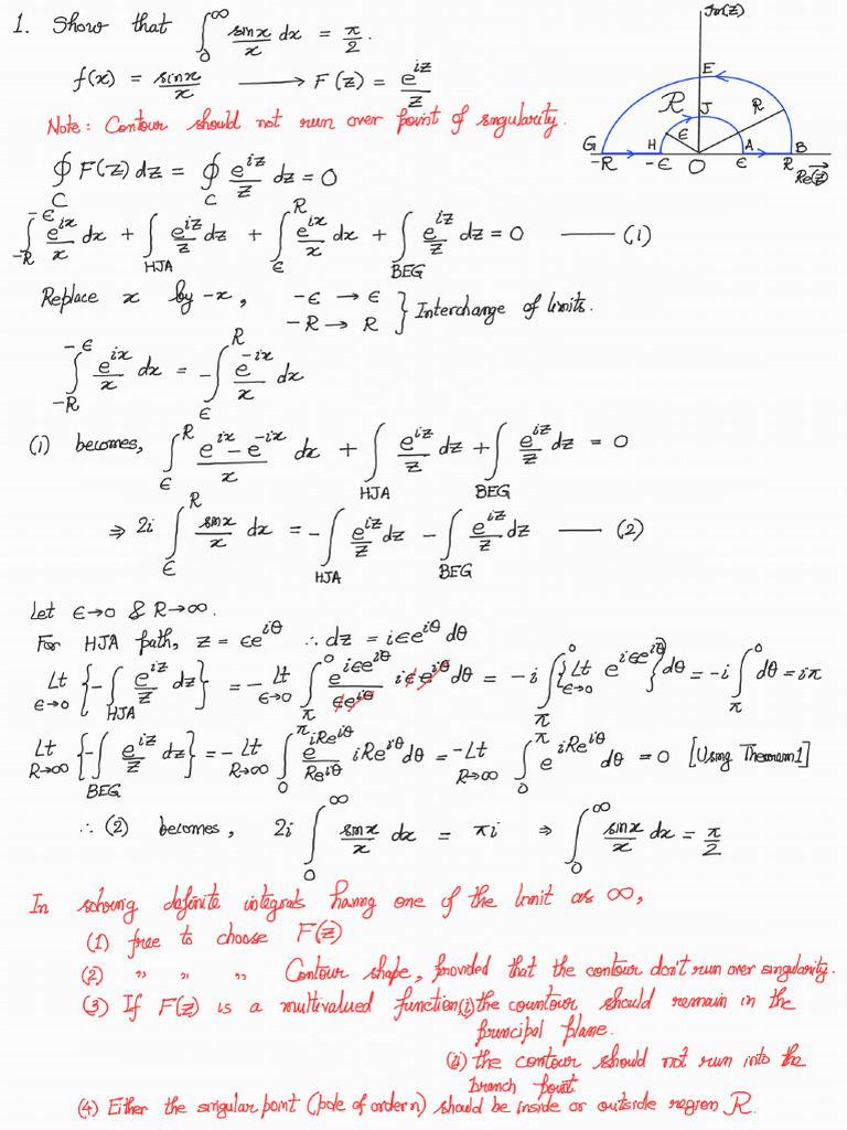 Miscellaneous Integrals | PDF