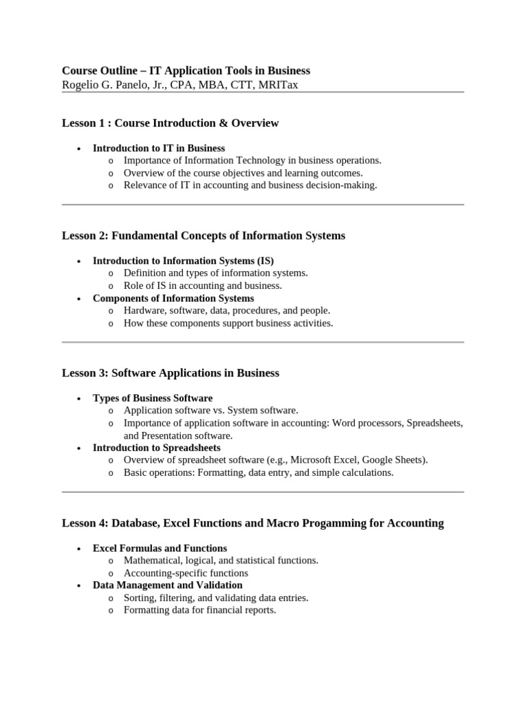 Lesson-0-ACC112-Course-Outline | PDF