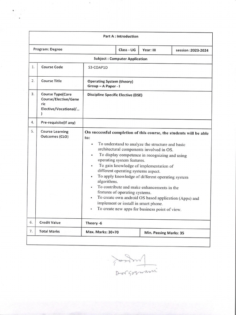 Computer Application DSE 1-4 - 0001 | PDF