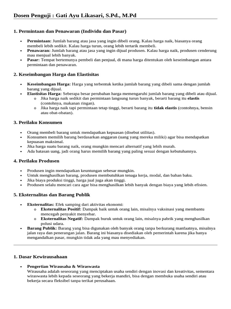 Dosen Penguji | PDF
