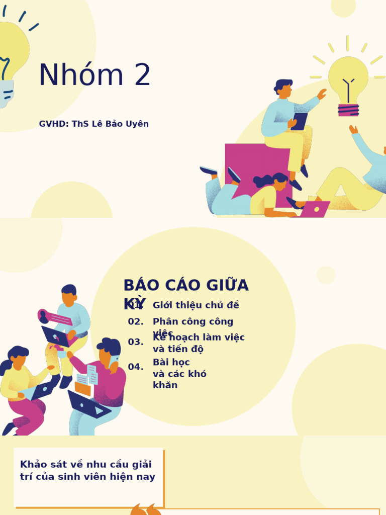 SS004.P27 Nhom2 Slide GiuaKy | PDF