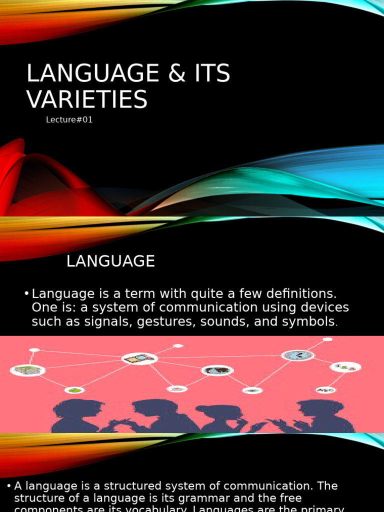 Types of Language Varieties Explained | PDF | Jargon | English Language