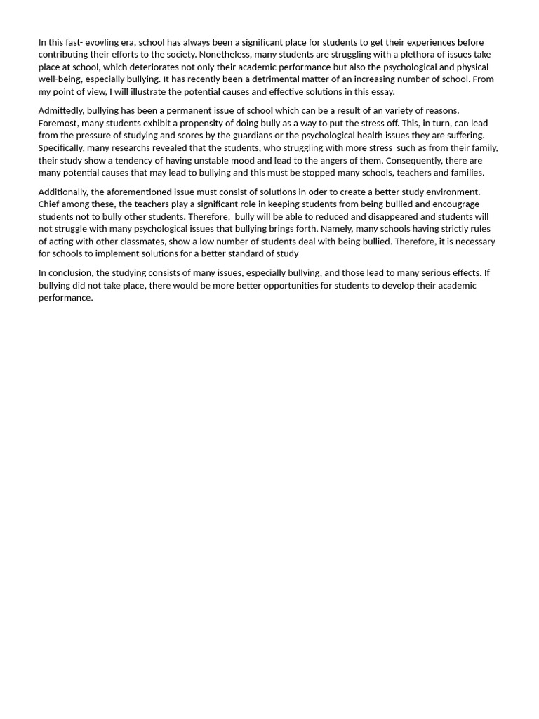 Bully | PDF