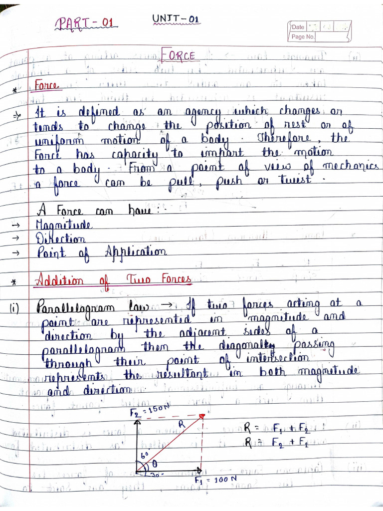 Unit - 1 Notes | PDF
