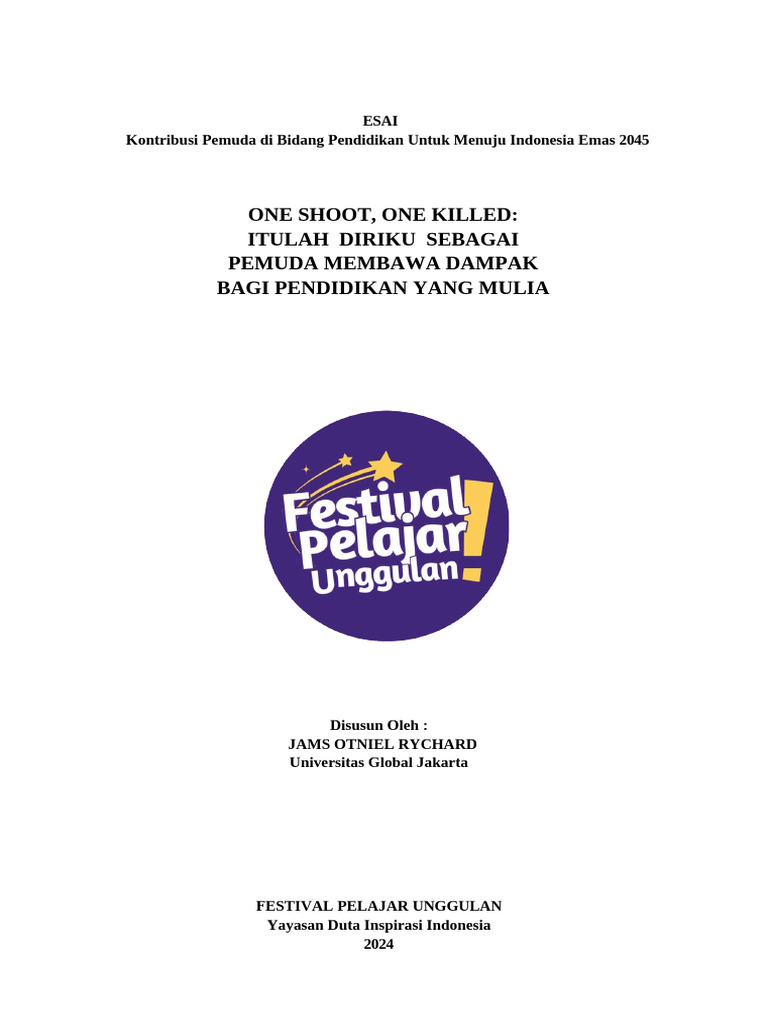 Contoh Esai 3 FPU | PDF