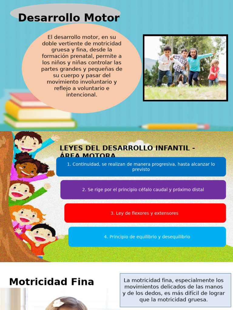 Desarrollo del Área Motora en Niños | PDF | Músculo