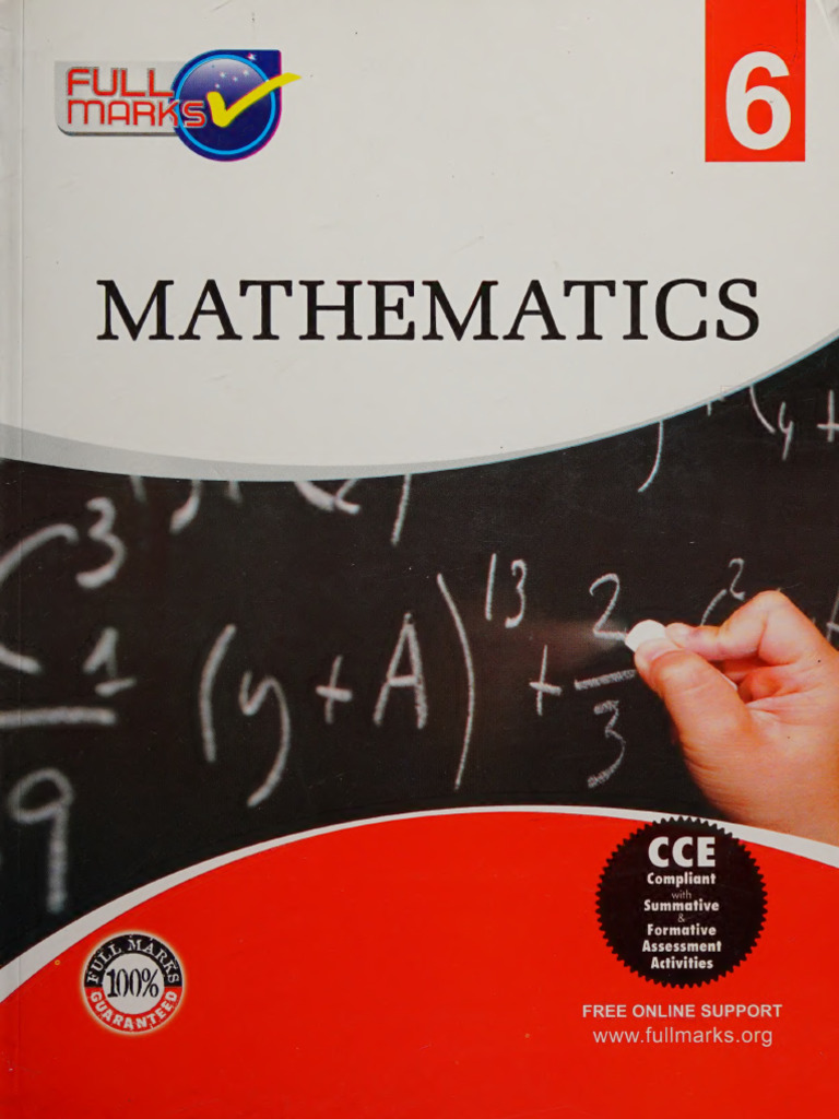 Mathematics Class 6 - R - C - Yadav (Author) - PT, 2017 - Full Marks ...
