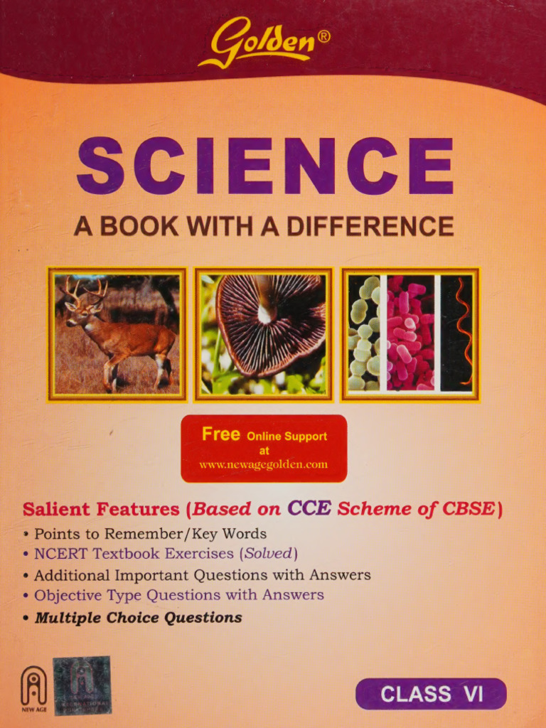 Golden Science_ a Book With a Difference for Class - 6 With -- Sharma ...