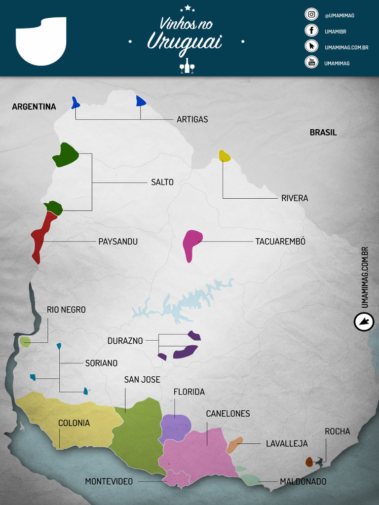 Mapa Uruguai-1 | PDF