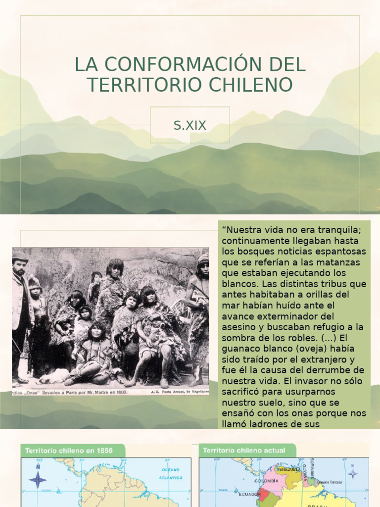 Consolidación del Territorio Chileno S.XIX | PDF | Chile | América del Sur