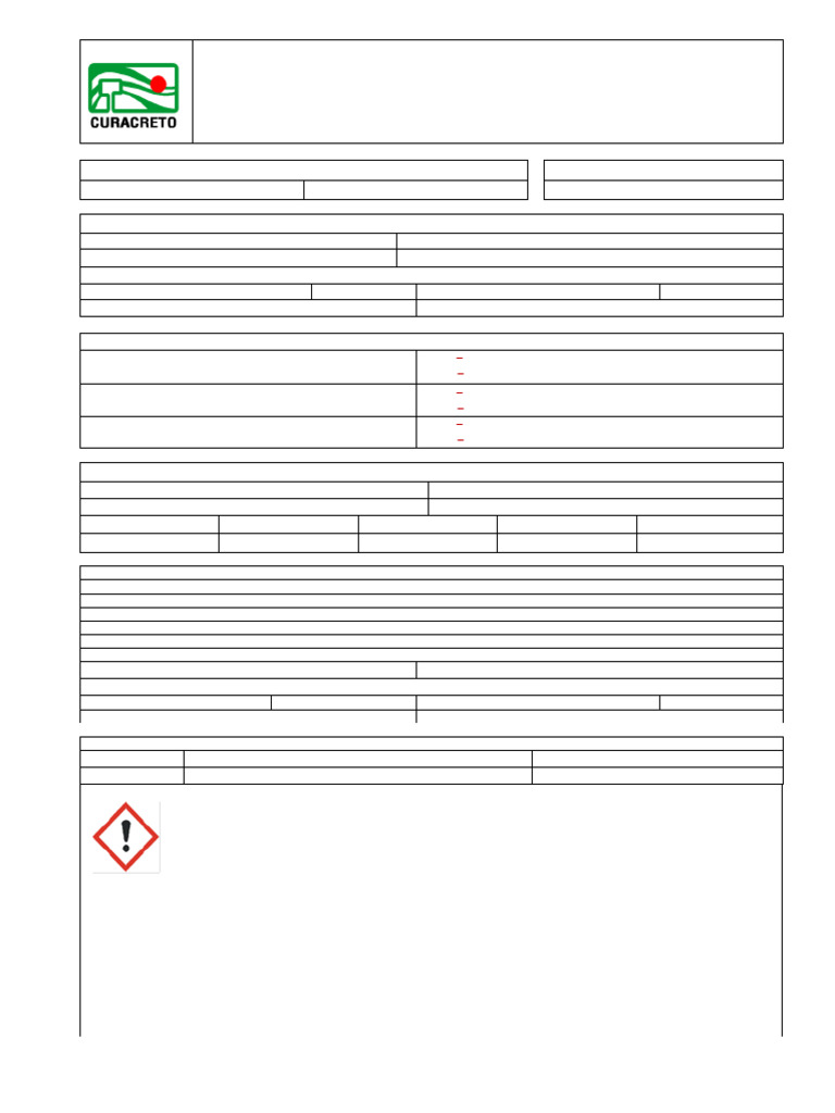 Curacreto Blanco JR T2CA-NOM-018 | PDF | Incendios | Agua