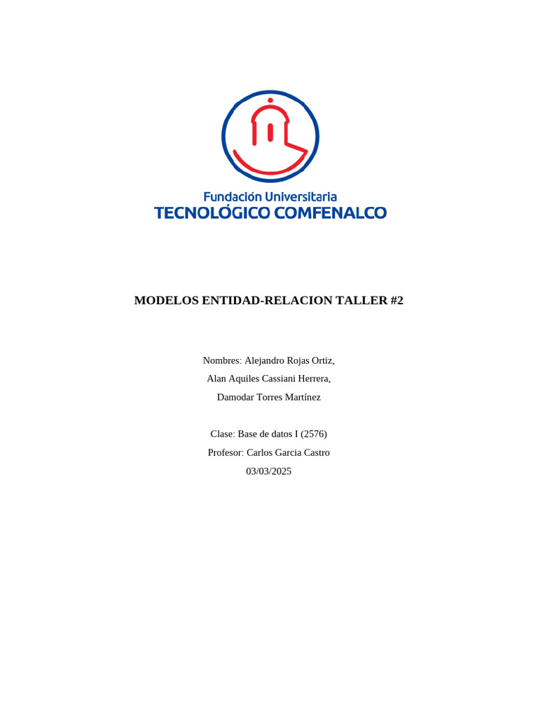 Entidades Débiles en Modelos E-R | PDF