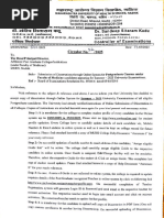 Dissertation Guidelines Rguhs | PDF | Thesis | Medical School