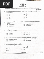 Cbse Class 12 Mathematics Board Exam Question Paper 2024-25 | PDF