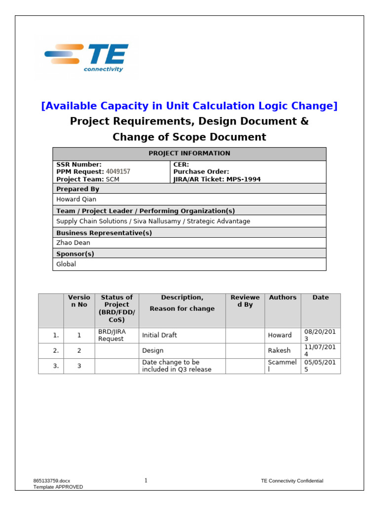 Available Capacity Calculation Update | PDF