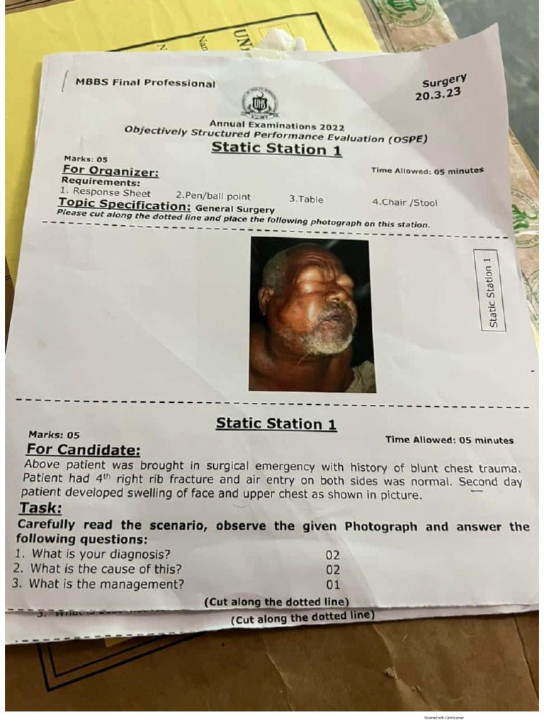 2.surgery Ospe | PDF